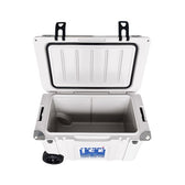 Techni Ice Signature Hardcore Premium Ice Box 55L White with Wheels *F